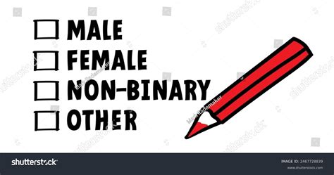 Check Box Fill Gender List Male Stock Vector Royalty Free 2467728839 Shutterstock