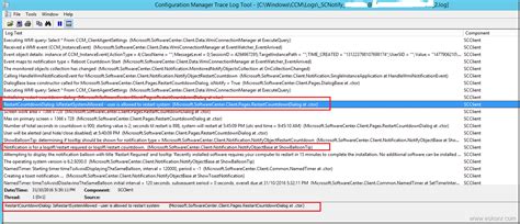 How To Find Who Initiated Restart Of Sccm Configmgr Client All About