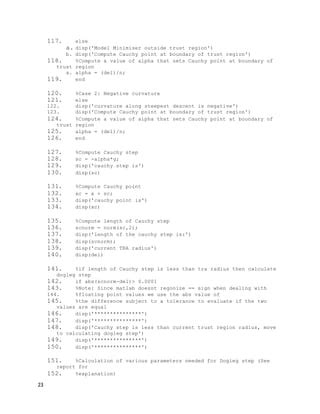 Trust Region Algorithm Bachelor Dissertation DOCX