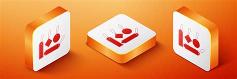 등색 빈 레이블 템플릿 가격 태그는 주황색 배경에서 격리된 아이콘을 설정합니다 빈 쇼핑 할인 스티커 템플릿 할인 배너 세트 주황색 정사각형 버튼 벡터 Crash Site에