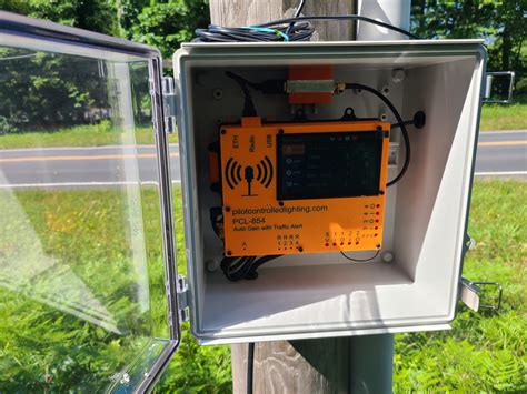 Indoor Outdoor Enclosure Pilot Controlled Lighting System