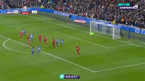 Con Bastante Fortuna Dunk Puso El 1 1 Para El Brighton Contra