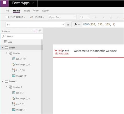 Building Consistent User Interfaces Across Multiple Powerapps Screens
