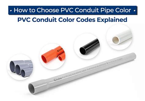 How To Choose Pvc Conduit Pipe Color Pvc Conduit Color Codes Explained