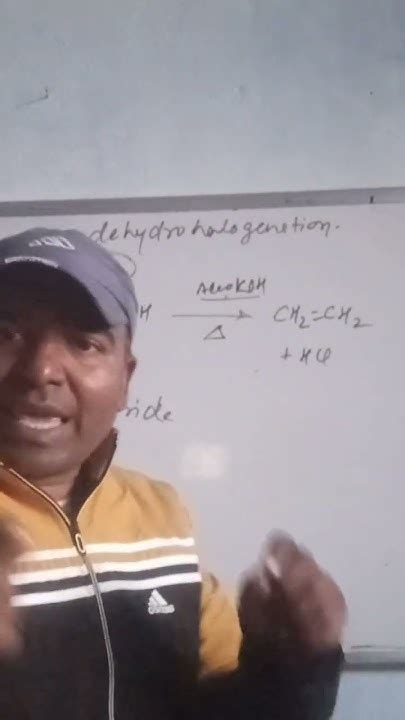 Dehydrohalogenation Ncertchemistryclass11 Organicchemistry Youtube