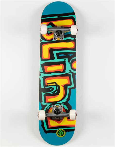 Blind Matte Og Logo 775 Complete Skateboard Multi Tillys