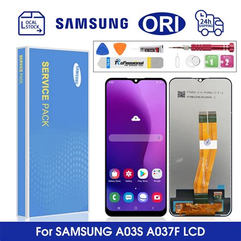 Lcd For Samsung Galaxy A03s A037 A03 A035 A035f Lcd Display Touch Screen Digitizer Skirn