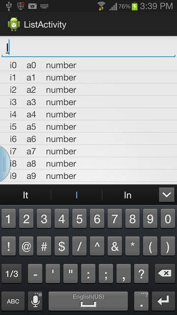 Android How Custom Listview Search I Do Not Pass Array List To Custom