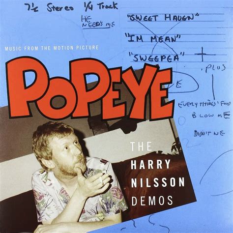 Harry Nilsson Music From The Motion Picture Popeye The Harry
