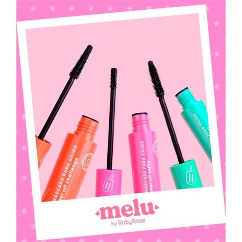Máscara De Cílios Ruby Rose Melu Peel Off Selfie Beleza Na Web