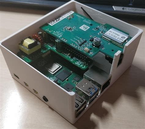 PI RPI RF MOD Case With POE By Gila Download Free STL Model Printables Com