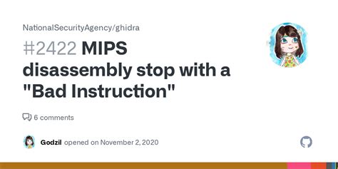 Mips Disassembly Stop With A Bad Instruction · Issue 2422