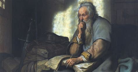 렘브란트의 〈감옥에 갇힌 바울〉