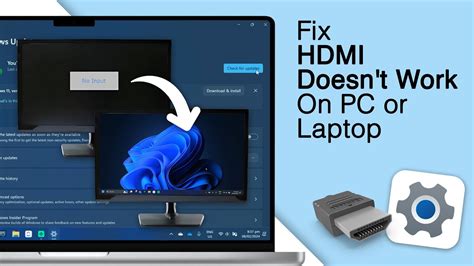 How To Fix Hdmi Doesnt Work On Pc Or Laptop 6 Solutions Youtube