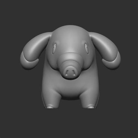 3d File 231 Phanpy 🐉 ・3d Printing Design To Download・cults