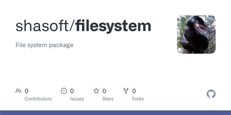 Github Shasoftfilesystem File System Package