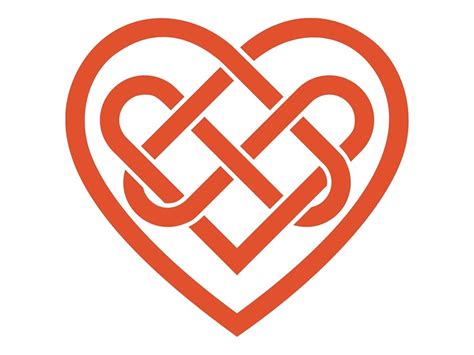 Trinity Knot Heart