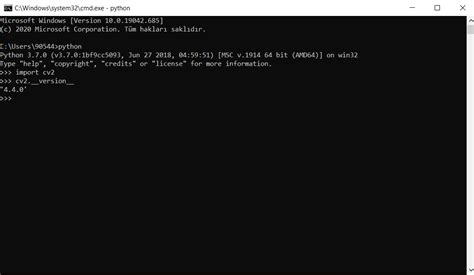 Opencv How Can I Find Python Library Path Stack Overflow