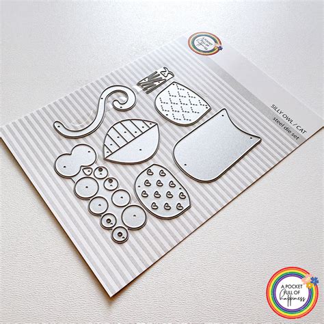 Silly Owl Cat Die Set A Pocket Full Of Happiness