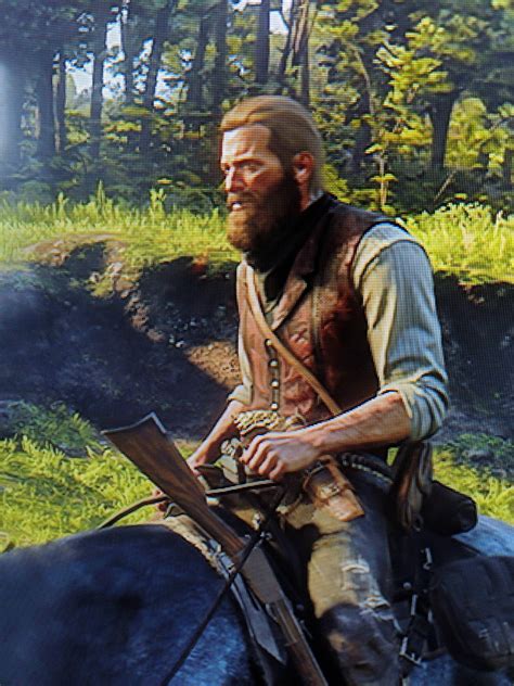 Shout Out To Arthur Morgans Ability To Grow A Beautiful Beard In Rdr2