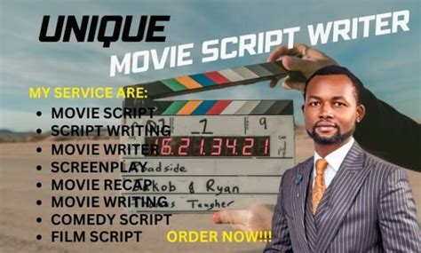 Write Your Movie Script Movie Recap Screenplay Scriptwriter Movie Writer By Frederick