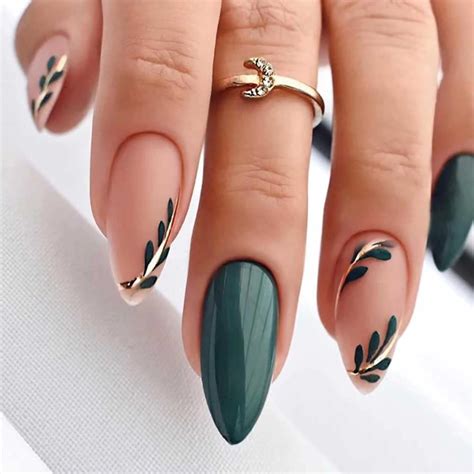 10 Diseños De Uñas Verdes Elegantes Que Serán Tendencia Este Año Con