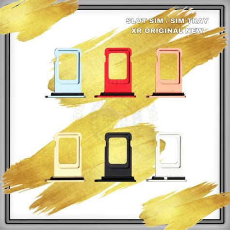 Jual Single Kartu Sim Tray Slot Sim Card Xr Original Baru Shopee Indonesia