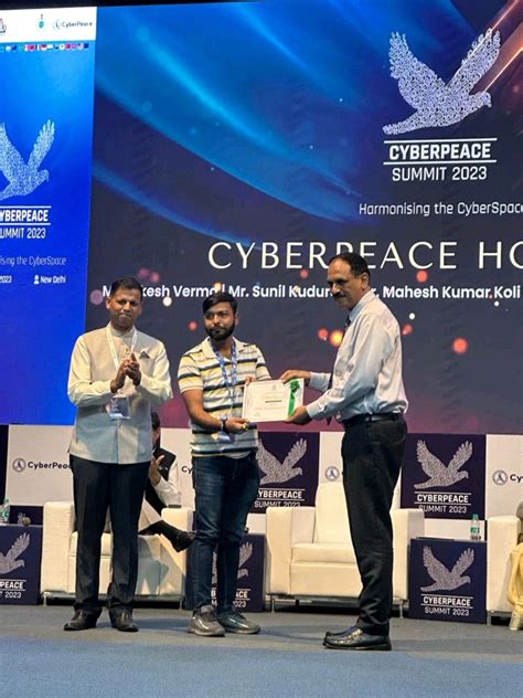 Nitish Agrawal On Linkedin Cyber Cyberpeacesummit Cybersecurity Networking Digitalsafety