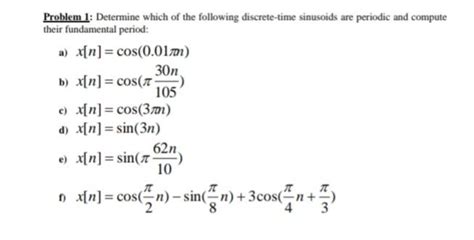 Solved Problem 1 Determine Which Of The Following