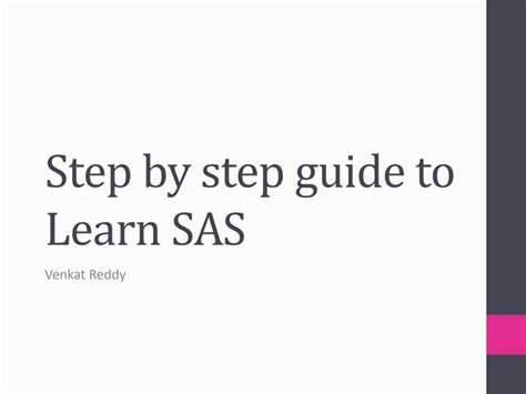 Base Sas Statistics Procedures Base Sas Statistics Procedures