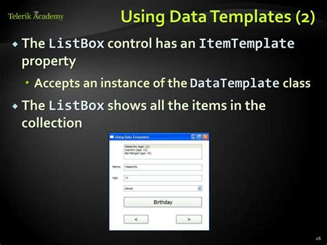 PPT Binding Lists In WPF PowerPoint Presentation Free Download ID