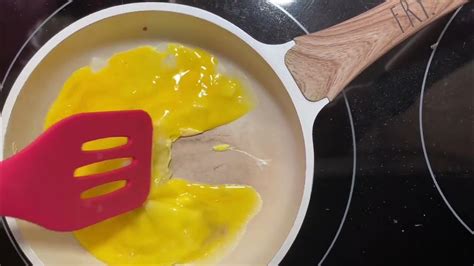 Huevos Revueltos Con Queso Cottage Youtube