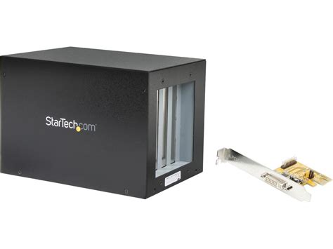 StarTech Com PCI Express To Slot PCI Expansion System Model PEX PCI Newegg Com