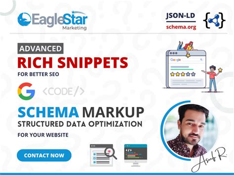 Schema Markup JSON LD Structured Data Rich Snippets For Your
