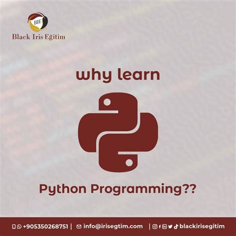Black Iris Egitim On Linkedin Elearning Onlinecoursesacademy Python