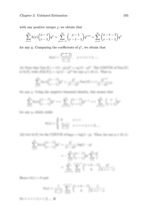 Solution Mathematical Statistics Exercises And Solutions Jun Shao 130