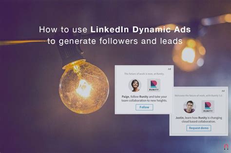 How to use LinkedIn Dynamic Ads to generate followers and leads - B2B Marketing and PPC ...