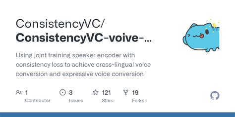 Github Consistencyvcconsistencyvc Voive Conversion Using Joint