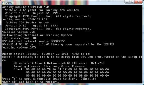 novell netware 3 12 virtually fun