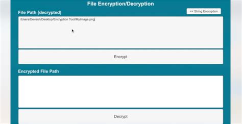 Data Encryption Tool