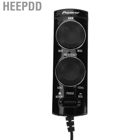 Heepdd Subwoofer Speaker Wire Controller Power Indicator Light Car