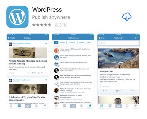Use The Wordpress Mobile App To Blog From Anywhere