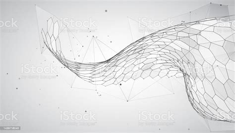 육각형과 추상적 인 벡터 배경 가상 세계의 풍경 3d 디자인 육각형에 대한 스톡 벡터 아트 및 기타 이미지 육각형 지구본 3차원 형태 Istock