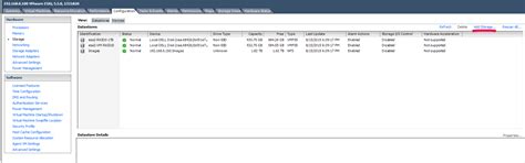 How To Create An ESX Datastore From A Windows NFS Share Michael Groff