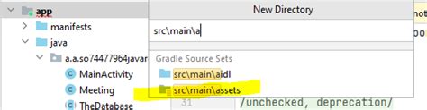 Java Android Studio Add A Database Stack Overflow