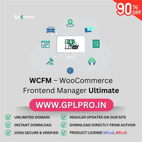 Wcfm Woocommerce Frontend Manger Ultimate Gplpro Digital Store