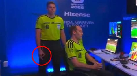 Aussie World Cup Referee Shaun Evans In Hot Water For Hand Gesture On