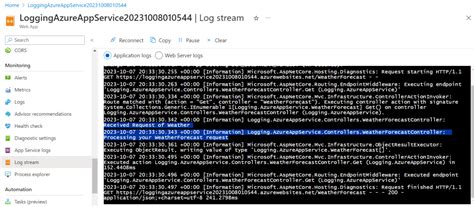 Logging Into Azure App Service With ASP Net Core Jayant Tripathy