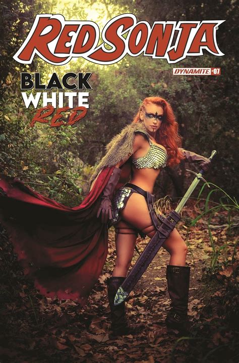 Red Sonja Black White Red 7 Cover D Cosplay Comichub
