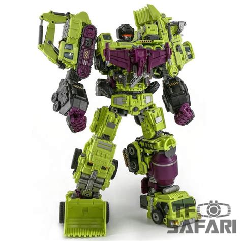 NBK Devastator Green TF Engineering Full Set 6 in 1 (GT-01 Devastator) 38cm – TFSAFARI